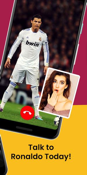 دانلود برنامه Cristiano Ronaldo Call And Chat اندروید بازار