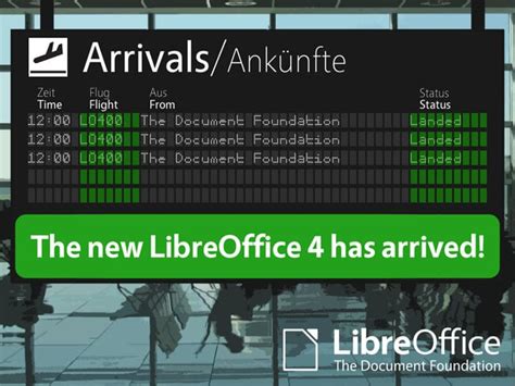LibreOffice 4 0 Open Source Office Suite Launches