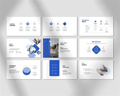 Job Interview Deck Powerpoint Template Ppt Template Job Search Resource Business Slide