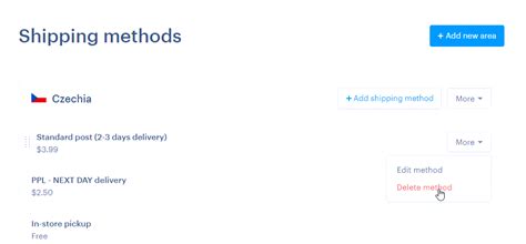 How To Configure Shipping Methods Support Centre Register365