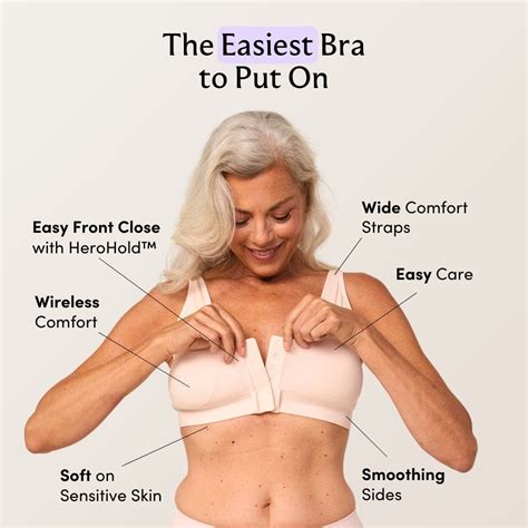 Front Closure Seamless Wireless Comfort Sculpt Bra Liberare