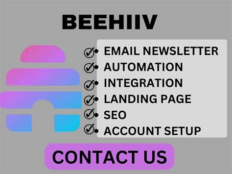 Beehiiv Account Setup Beehiiv Newsletter Design Beehiib Landing Page