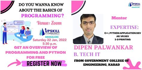 dipen p on linkedin programming python webinar community share