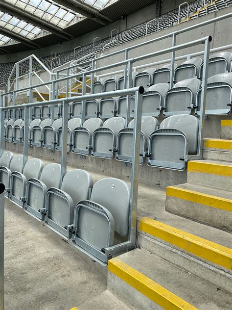 Safe Standing Rail Seats Barrier Seating Rail Seat Gl R Stadia