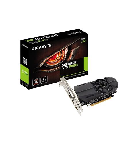 Gigabyte GTX 1050Ti 4GB GDDR5 OC LP - WIND NET Computers