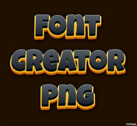 Font Creator Png Text Effect And Logo Design Font