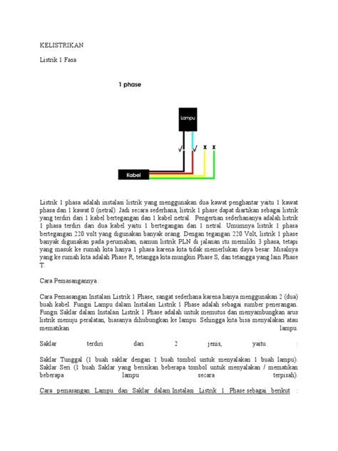 I0718007 Desi Sunyahni Membuat Blog Listrik 1 2 Fasa Pdf