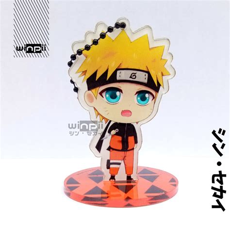 Jual Standee Keychain Akrilik Uzumaki Naruto Anime Naruto Shopee