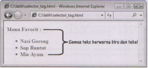 Teknik Dasar Memahami Jquery Dengan Cepat Selector Tag Selector Id Selector Class