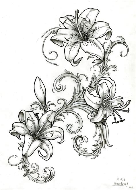 Water Lily Drawing Outline At Explore Collection Of Water Lily Drawing Outline