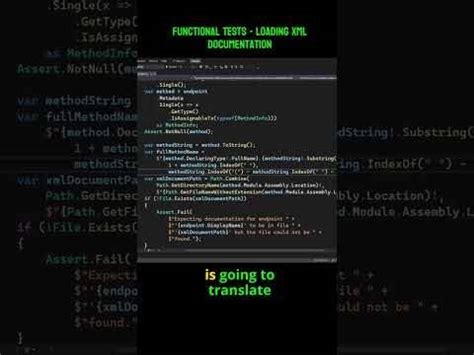Dev Leader Tumblr Loading Xml Documentation Into C Tests Dotnet
