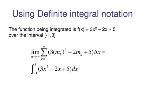 Ppt The Definite Integral Powerpoint Presentation Free Download Id613571