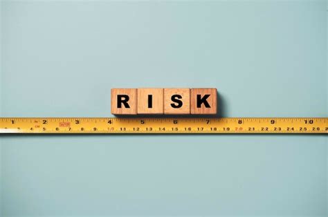Premium Photo Risk Wording Print Screen To Wooden Block Cubes With