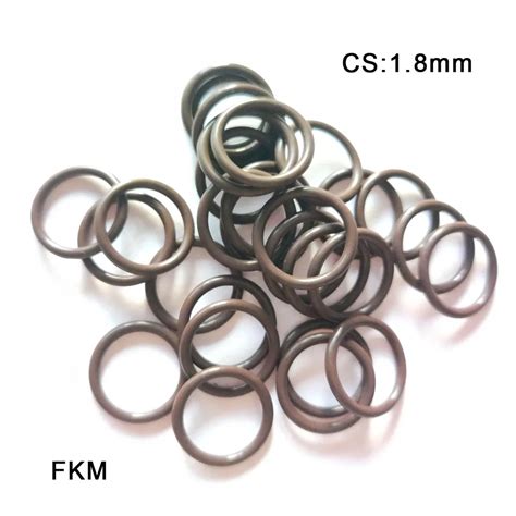 10Pcs Fkm Seal Ringen Dikte Cs 1 8Mm Strip Fluor Rubber O Ring Pakking