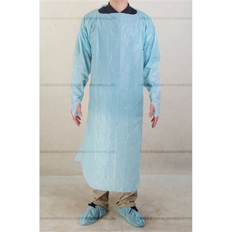 Supply Disposable Cpe Apron Wholesale Factory Hubei Excelmed Non