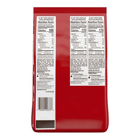 Kit Kat Miniatures Assorted Chocolate And White Creme Wafer Candy Bars