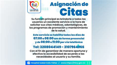 Conozca Acerca Del Servicio De Asignación De Citas