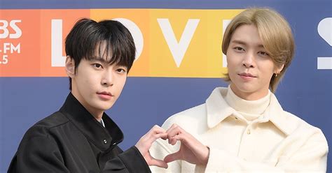 Nct 127 쟈니·도영 다정한 하트 만들기 포토 조선비즈