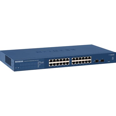 Netgear GS724Tv4 ProSAFE Gigabit Smart Switch GS724T 400NAS B H