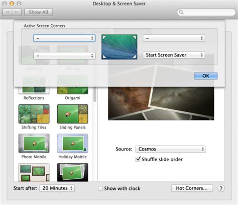 How To Lock Your Screen On Mac OS X Mavericks Cammyd