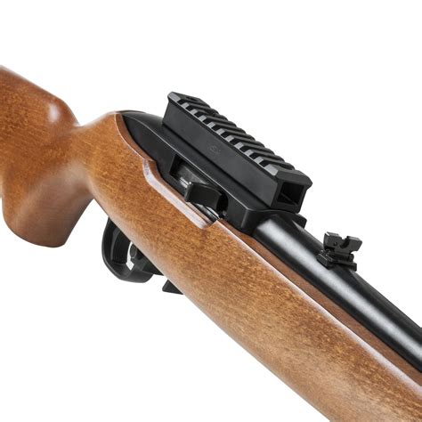 Ruger 10 22 See Through Receiver Picatinny Rail Tall Black
