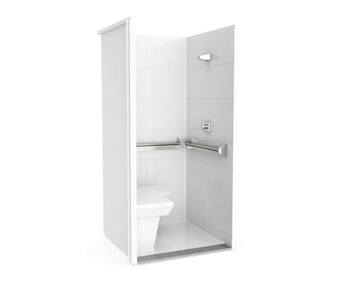 Xst 3838 Tr75 Ms Rf Phyc Acrylx Alcove One Piece Shower In White With