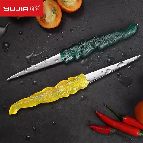 食品雕刻刀厨师雕花主刀水果雕刻刀专业学生入门厨房专用龙纹刀具虎窝淘