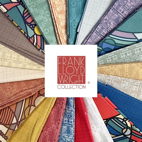 Frank Lloyd Wright Fabric Etsy