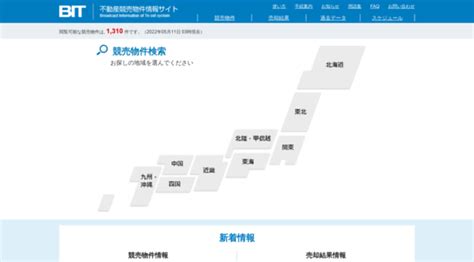 Bit Sikkou Jp ホーム Bit 不動産競売物件情報サイト Bit Sikkou