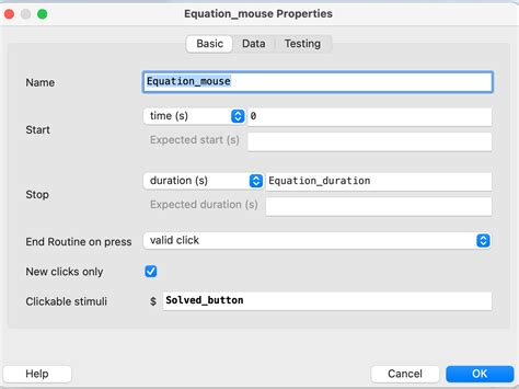 Conditional Branching With A Mouse Error Indexerror List Index Out Of Range Builder Psychopy