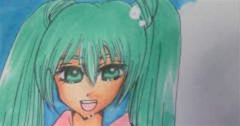 初音ミク 暑中お見舞い申し上げます。 神月麗mgg60初掲載のイラスト Pixiv