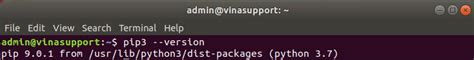 Hướng Dẫn Cài đặt Python 3 Và Pip 3 Trên Ubuntu Linux Vinasupport
