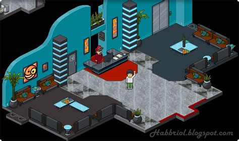 Decoração da Recepção para seu Habbo Pirata