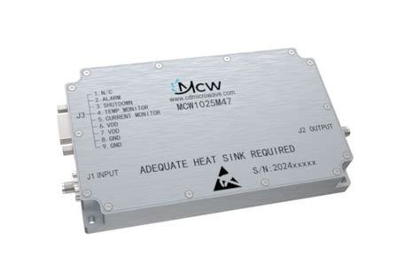 1000mhz To 2500mhz Multi Octave High Power Broadband Amplifier 47 Db