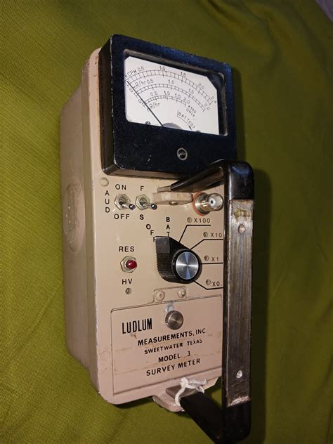 Ludlum Model 3 Older Version Bnc Connection 44 Off