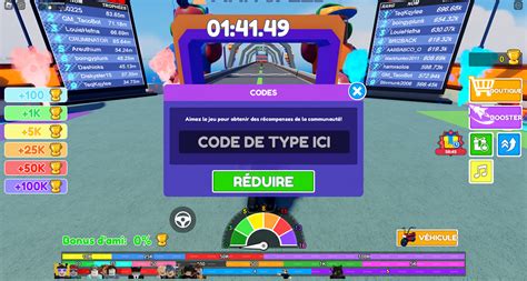 Codes Max Speed Juillet 2025 Roblox Gamewave