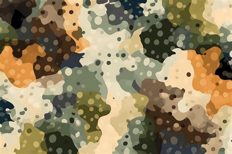 Premium Ai Image Camouflage Army Texture