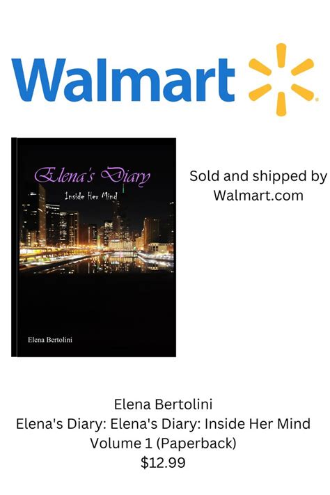 Elena S Diary Elena S Diary Inside Her Mind Volume Paperback Walmart Com Paperbacks