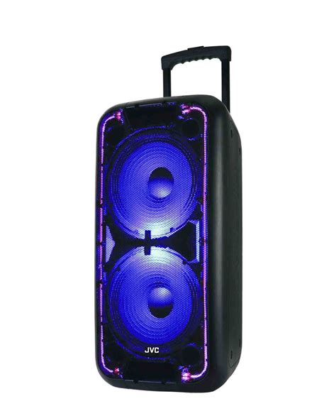 Jvc 1600w Bluetooth Trolley Speaker Black The Culinarium