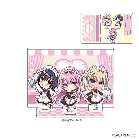 プレミアム アクリルジオラマプレート「ambitious Mission」01集合描き下ろしイラスト｜アニメ・キャラクターコラボグッズの