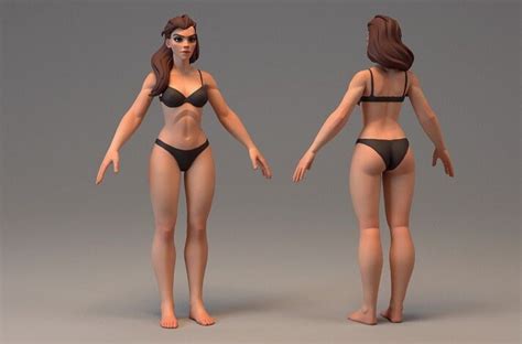 Artstation 3d Character Model
