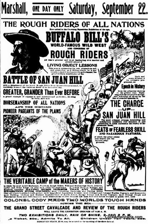 Buffalo Bills Wild West And Rough Riders 1900 1908 Click Americana