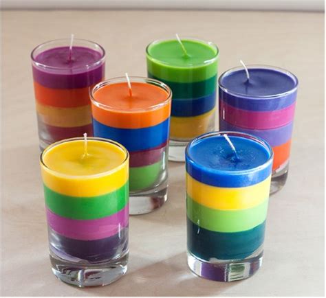 Fabriquez Des Bougies Colorées Uniques Simplement