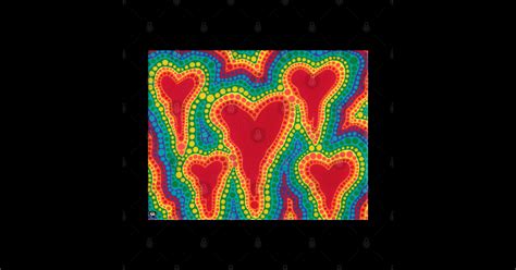 Love Overflow Rainbow Hearts Sticker Teepublic
