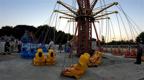 ببینید لحظه هولناک سقوط تاب گردان شهربازی ناژوان در اصفهان خبرآنلاین