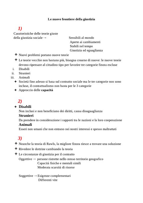 Sintesi Libro Di Martha Nussbaum Docsity