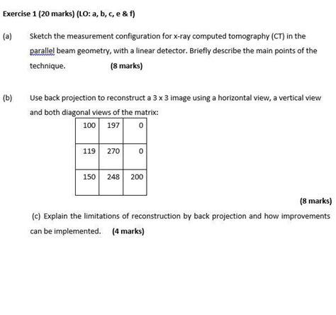 Solved Exercise 1 20 Marks Lo A B C E And F Sketch The