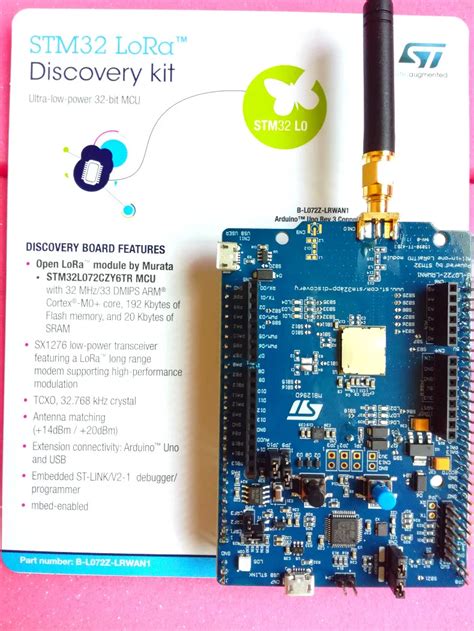 Spot B L072z Lrwan1 Stm32l072 Lorawan Discovery Board Transceiver