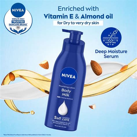 Buy Nivea Vit E Body Milk Serum 5 In 1 Complete Care For 48h Nourished And Smooth Skin Very Dry