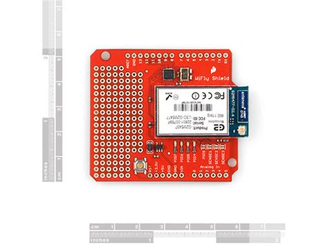 Sparkfun Arduino Wifly Shield Board Wrl